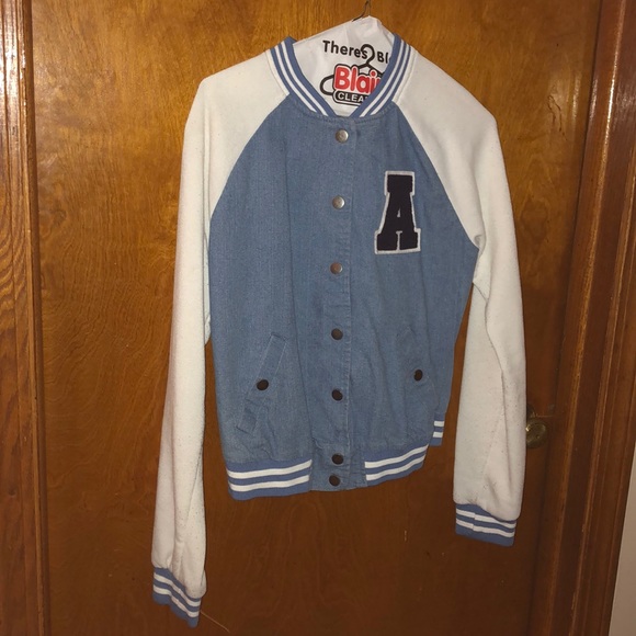 Jackets & Coats | Jean Letterman Jacket | Poshmark